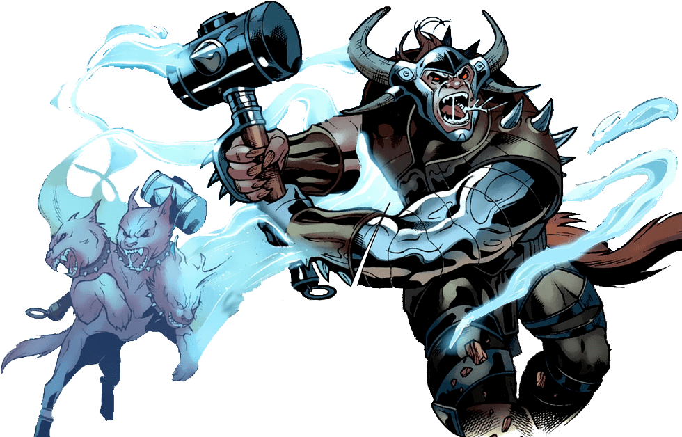 Download 4 - - Cerberus Marvel Comics PNG Image with No Background ...
