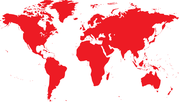World Map Vector - World Map Red Png - Free Transparent PNG Download ...