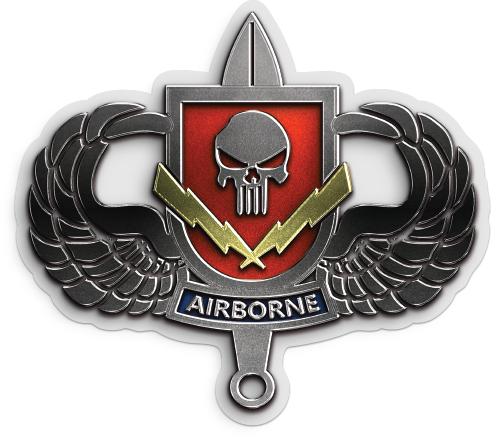 Download Airborne Shield Decal - Sticker PNG Image with No Background ...
