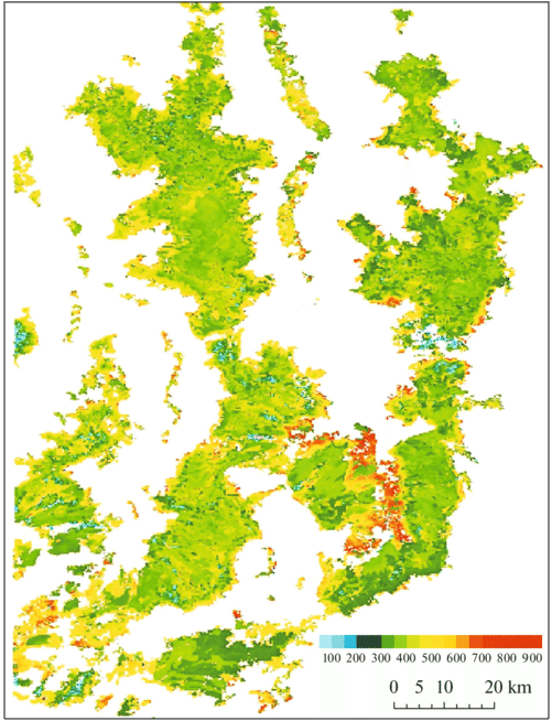 Download Distribution Map Of Average Long Term Values Of The - Atlas ...