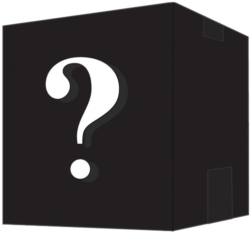 Download Image Of 2fu Mystery Box - Black Mystery Box PNG Image with No ...