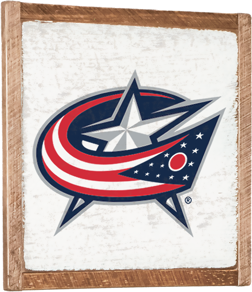 Download Columbus Blue Jackets Vintage Wall Art - Columbus Blue Jackets ...