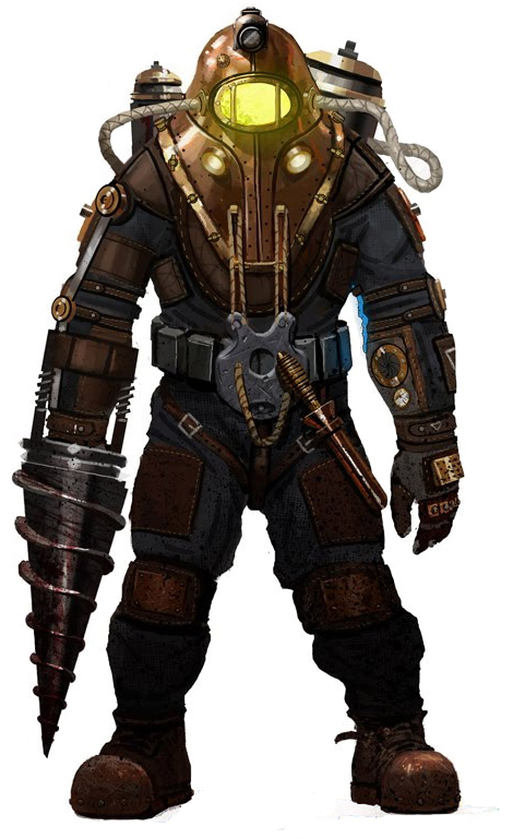 Download Big Daddy Png Image - Big Daddy Bioshock PNG Image with No ...