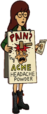 Daria Collage Tumblr - Daria Cartoon - Free Transparent PNG Download ...