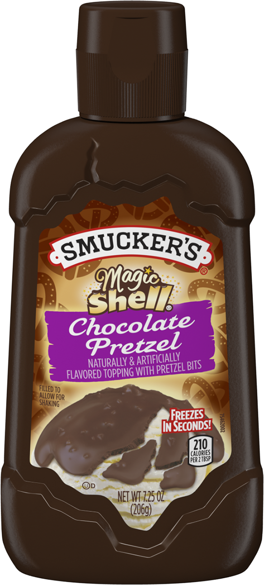 Download Magic Shell® Chocolate Pretzel Topping - Magic Shell Chocolate ...