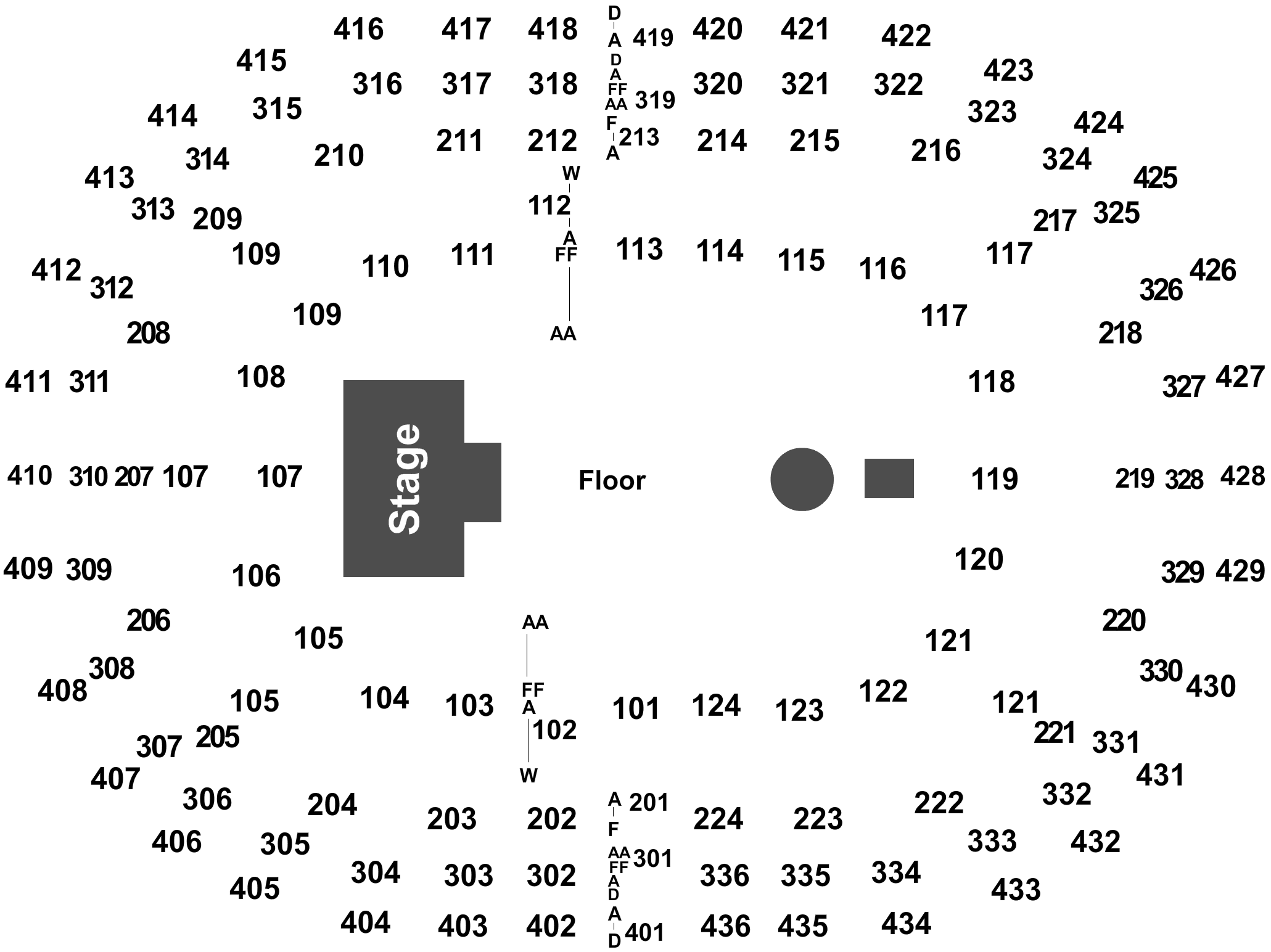 Download Legend - Centre Bell Section 114 Rangée H PNG Image with No ...