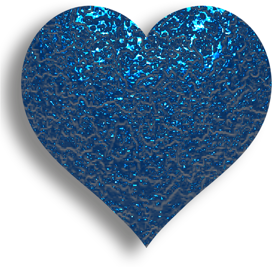 Download B * * I Love Heart, With All My Heart, Happy - Blue Glitter ...