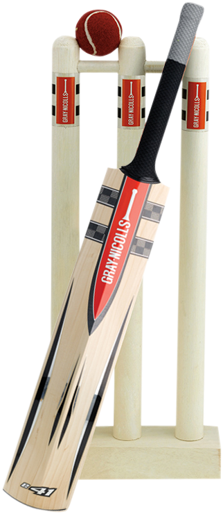 Download Stump Clipart Cricket Equipment - Cricket Bat Stumps And Ball ...