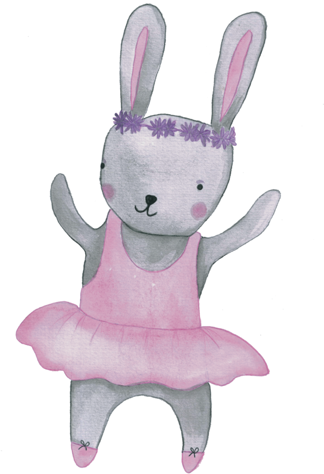 Download Ballerina Bunny 01 1 - Ballet PNG Image with No Background ...