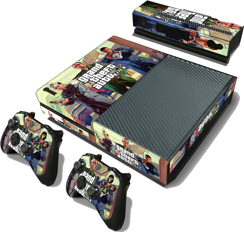 Download Grand Theft Auto V Xbox One Custom Vinyl - Xbox One ...