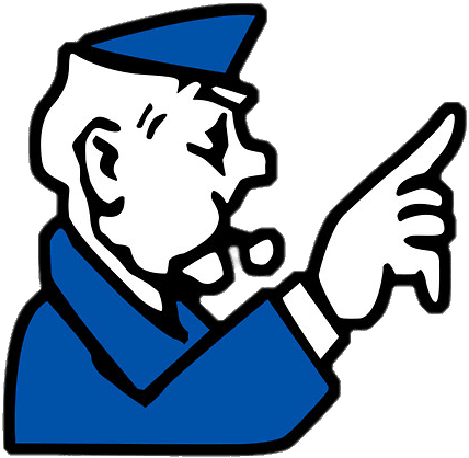 Monopoly Go To Jail - Monopoly Go To Jail Cards - Free Transparent PNG ...