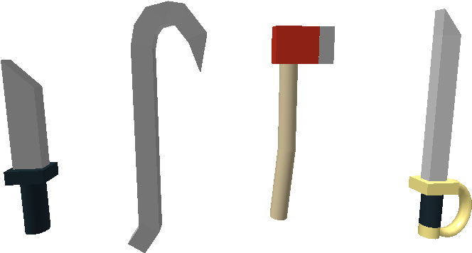 Melee Weapons Png - Free Transparent PNG Download - PNGkey