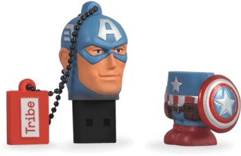 Marvel - Captain America Memory Stick 16gb - Free Transparent PNG ...