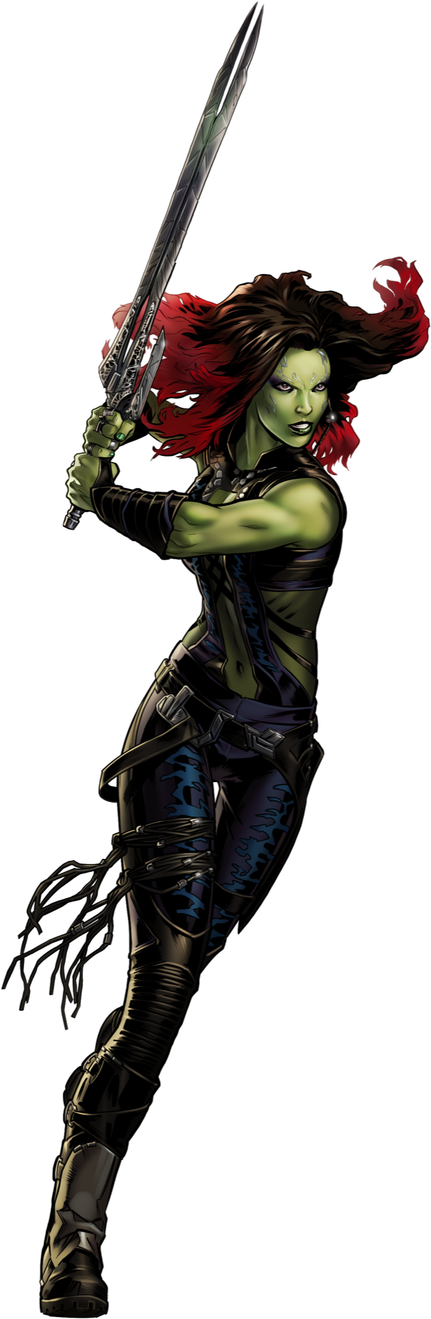 Download Gamora In Avengers Alliance - Marvel Gamora PNG Image with No ...