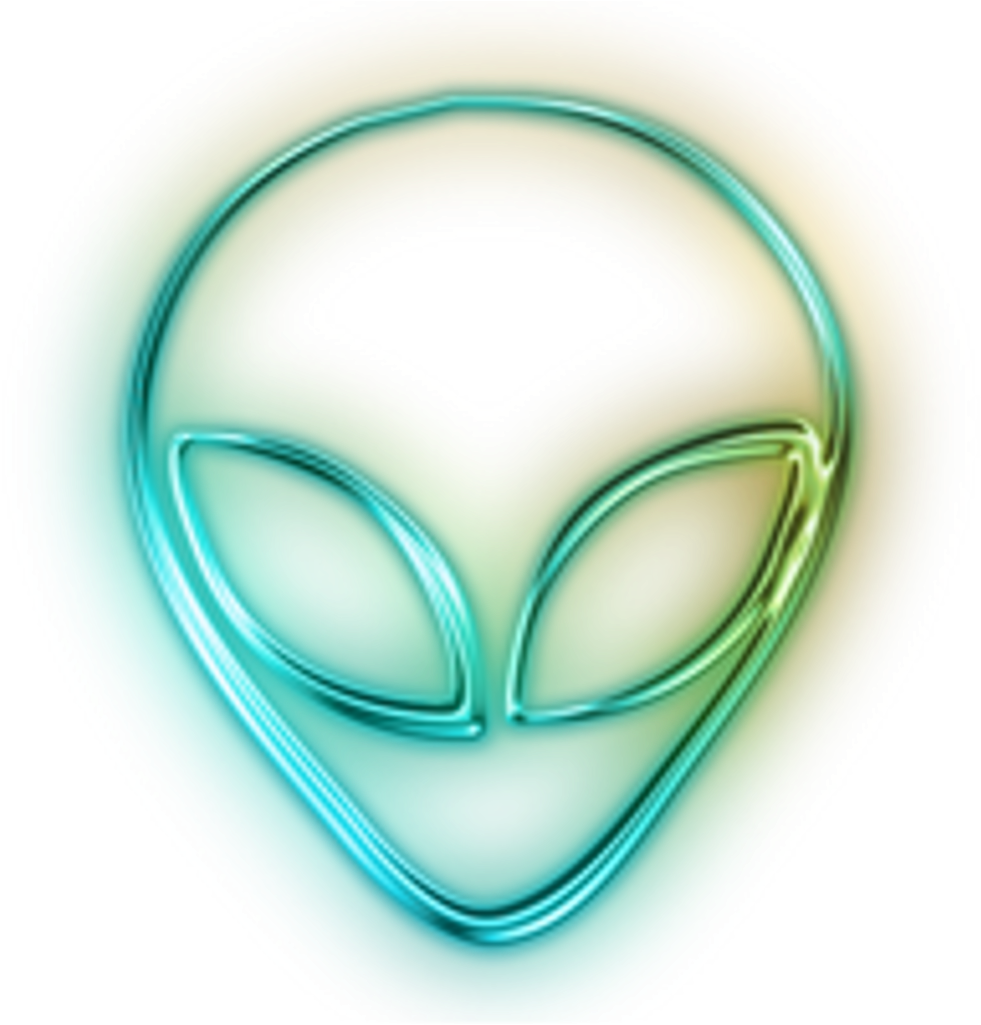 Alien Clipart Neon Green - Imagenes De Aliens Png - Free Transparent ...