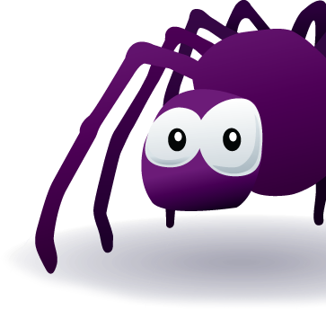 Download Big-spider - Transparent Purple Spiders PNG Image with No ...