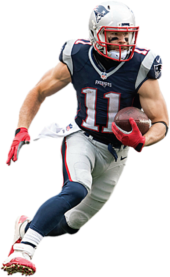 Download Share This Image - Fathead Julian Edelman - Home PNG Image ...