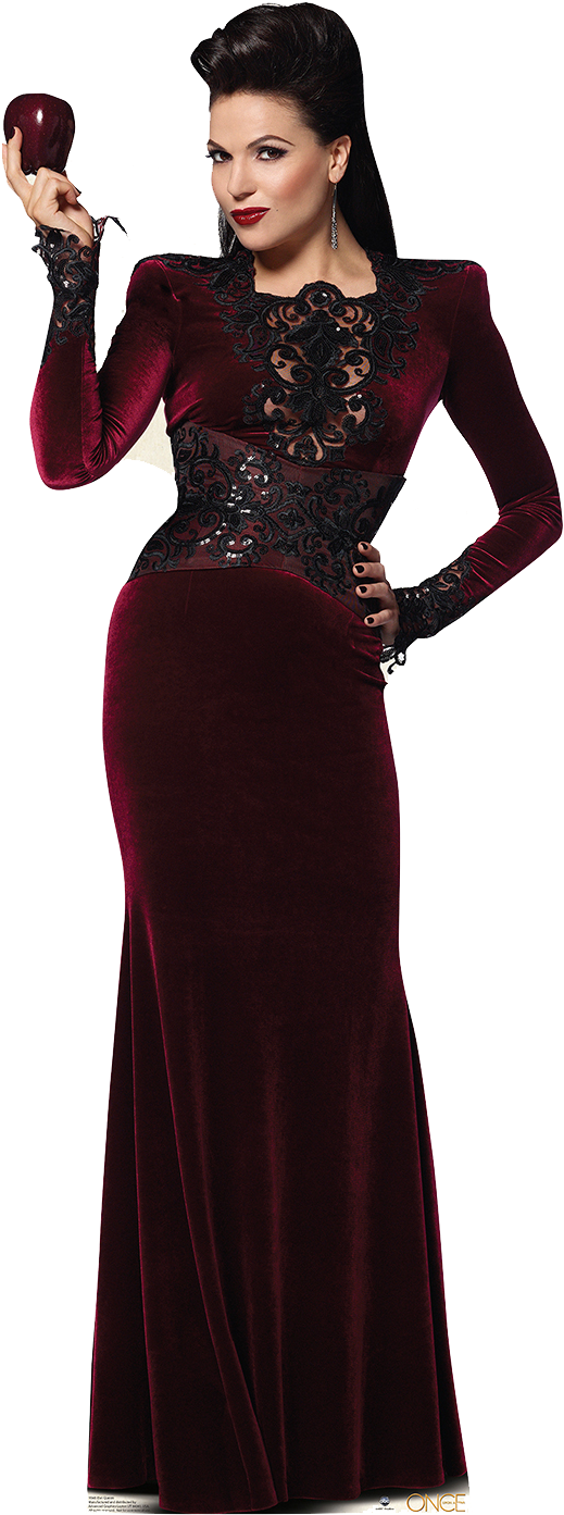 Evil Queen Once Upon A Time Red Dress