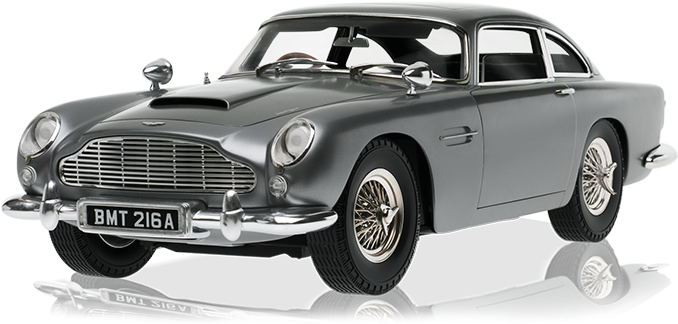 Aston Martin Db5 Goldfinger Diecast Model Car - Free Transparent PNG ...