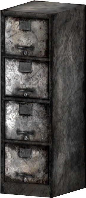 Download Filing Cabinet - Fallout 4 Filing Cabinet PNG Image with No ...