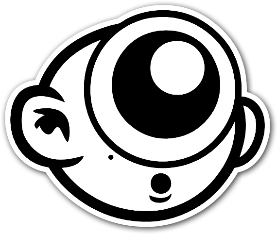 Download Astr0net Cyclops Sticker - Sticker PNG Image with No ...