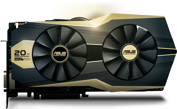 Download Asus Graphics Cards Gold20th-gtx980-p-4gd5 PNG Image with No ...