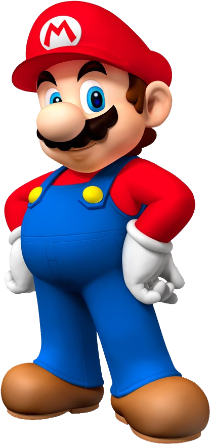 Mariostanding - Super Mario - Free Transparent PNG Download - PNGkey