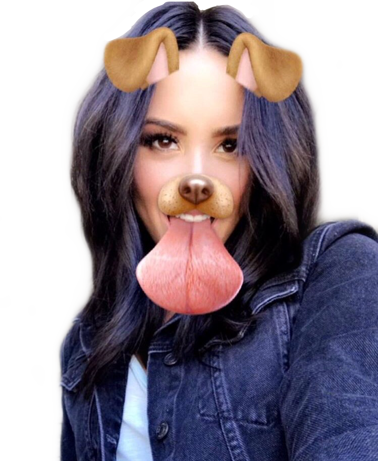 Download Png Sticker Transparent Demi Lovato Demilovato Freetoed - Cat ...