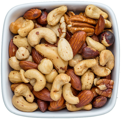Download Roasted Salted Deluxe Mixed Nuts - Mixed Nuts PNG Image with ...