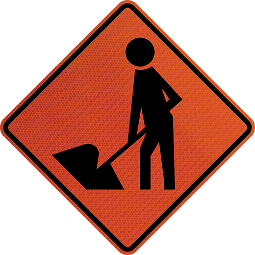 Temporary Traffic Signs - Oamaru, Penguin Colony - Free Transparent PNG ...
