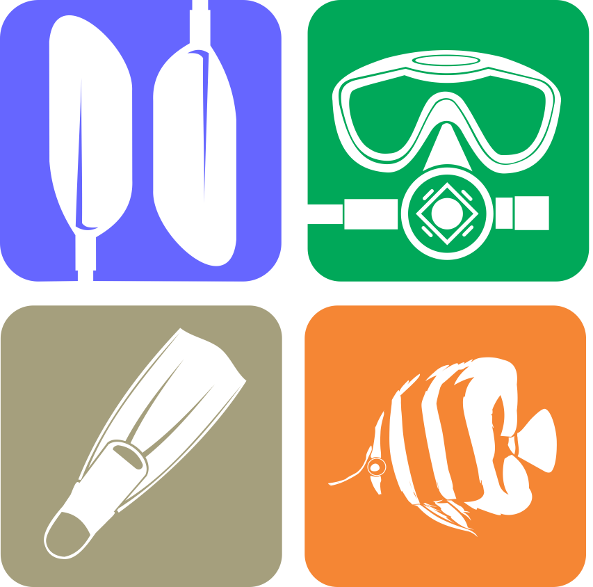 Download Diving Logo - Scuba Diving Equipment Icon PNG Image with No ...