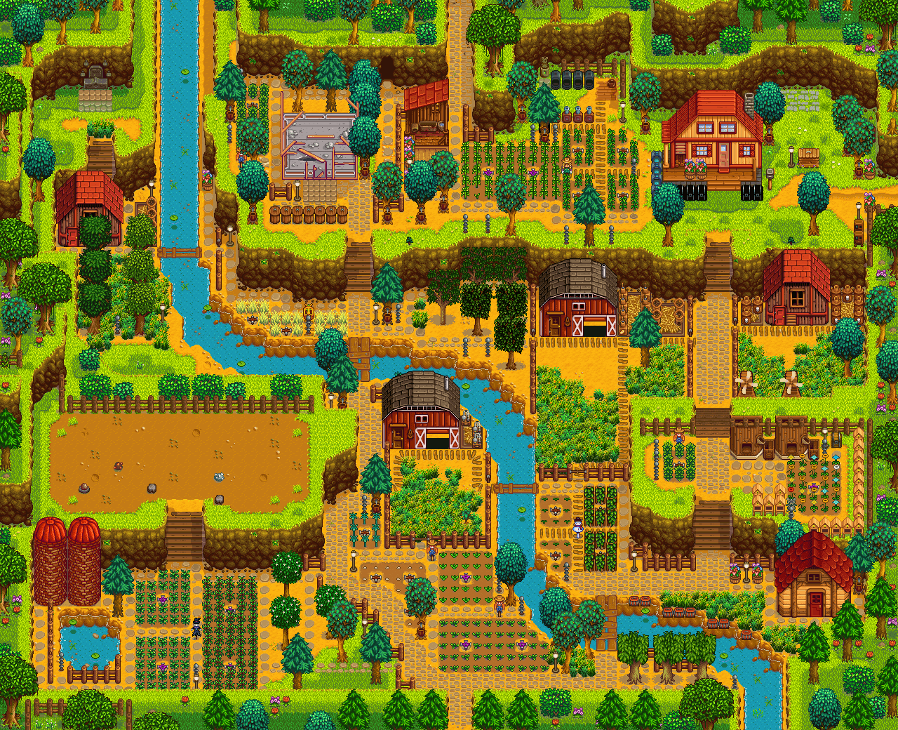 Download Stardew Valley Farm Types Png Image With No Background