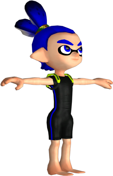 Download Download Zip Archive - Splatoon Inkling Boy Feet PNG Image ...