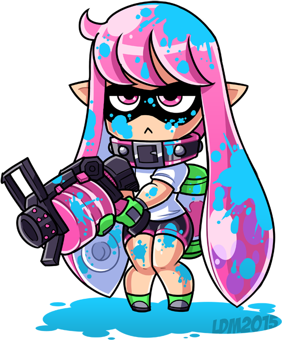 Download Splatoon 2 Pink Clip Art Fictional Character Art - Splatoon ...
