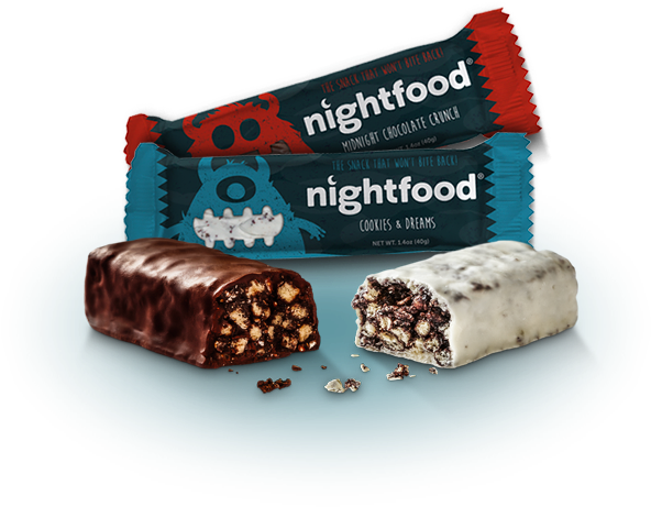 Download Nightfood Snack Bar, Midnight Chocolate Crunch - 1.4 PNG Image ...