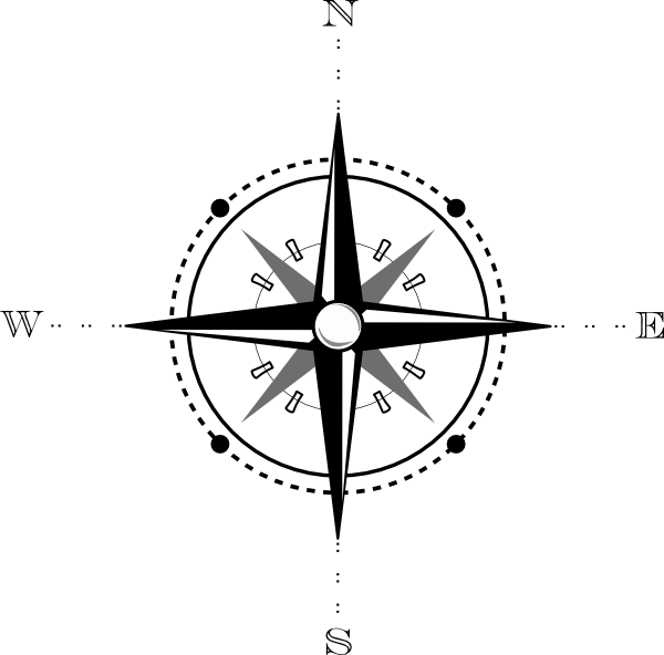 How To Set Use Map Compass Clipart - Free Transparent PNG Download - PNGkey