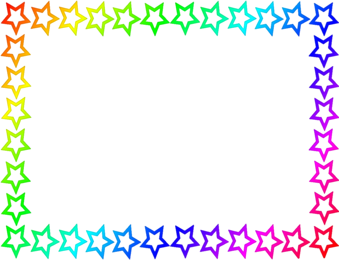 Border Transparent Celebration - Star Border Clip Art - Free ...
