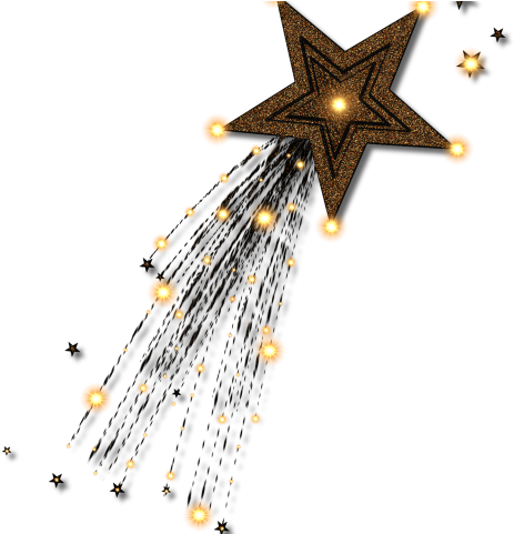 Shooting Star Png Transparent Background - Starlight Clipart - Free ...