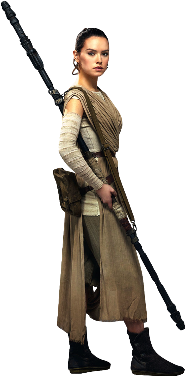 Download Rey From Star Wars PNG Image with No Background - PNGkey.com