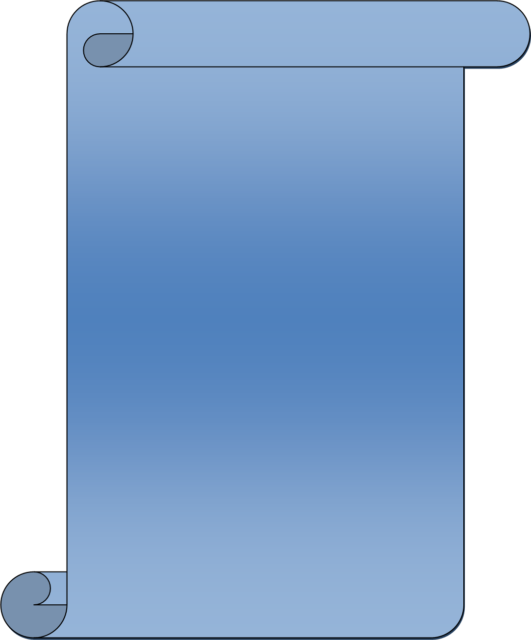 Blue Scroll - Blue Scroll Png - Free Transparent PNG Download - PNGkey