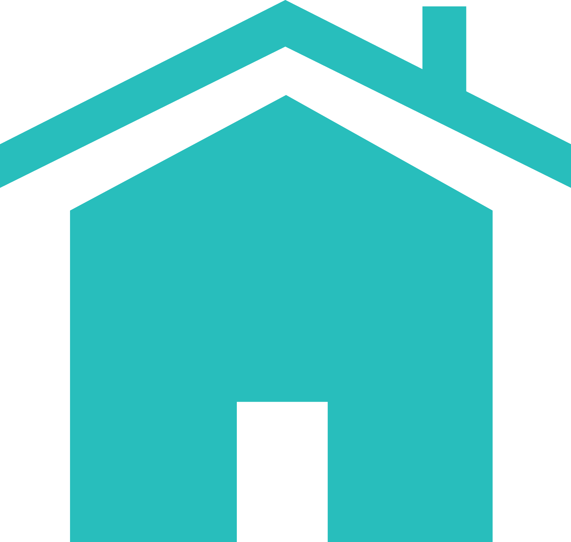 Download - - Teal House Icon Png PNG Image with No Background - PNGkey.com