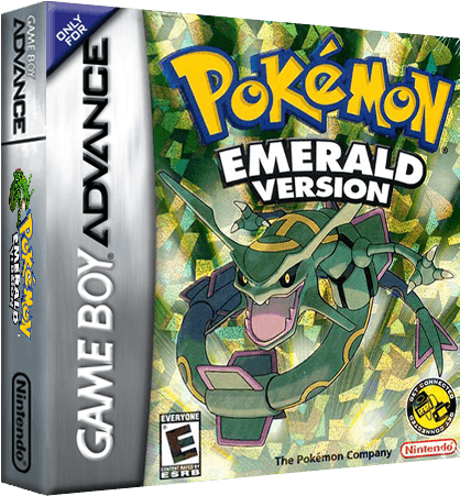 Download Emerald Version - Pokemon Emerald Gameboy Advanced Gba PNG ...