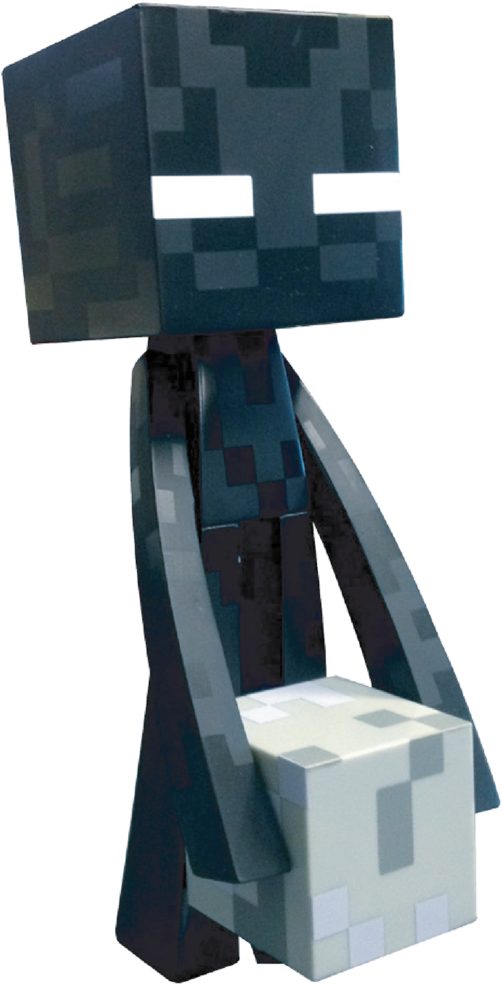 Minecraft Enderman Vinyl - Interlocking Block - Free Transparent PNG ...