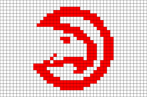 Download Atlanta Hawks Pixel Art - Atlanta Hawks Logo Pixel Art PNG ...