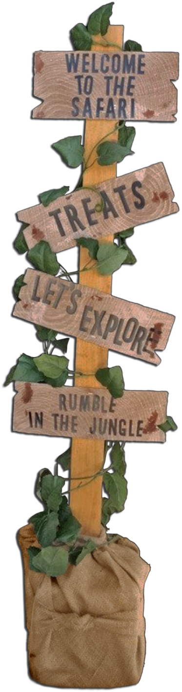 Small Safari Welcome Sign - Pine - Free Transparent PNG Download - PNGkey