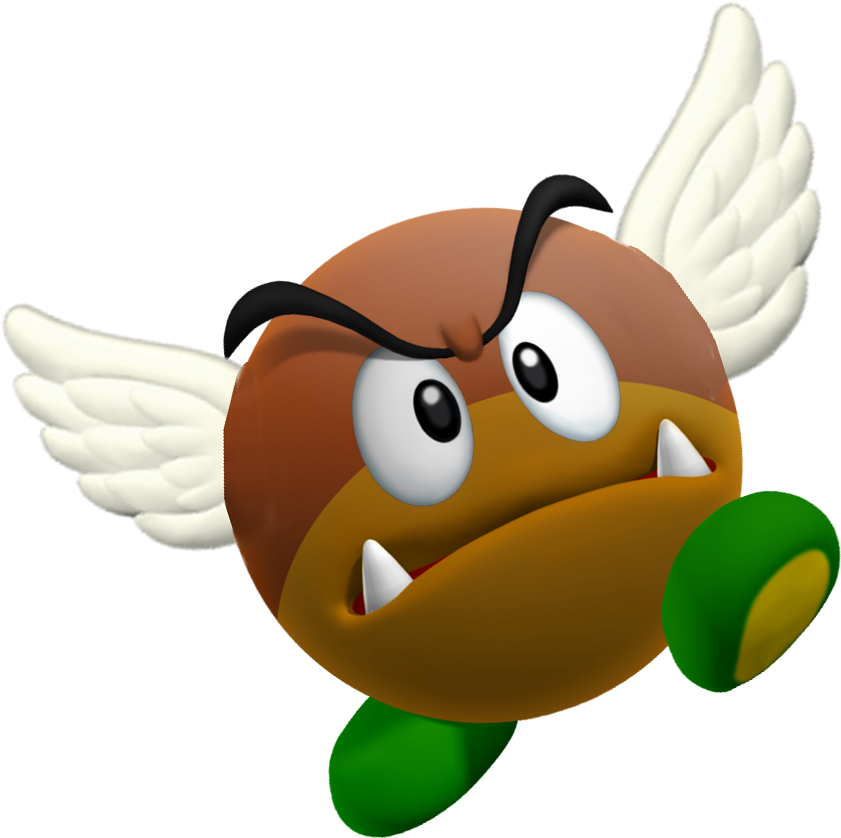 Download Winged Goombo - Flying Goomba PNG Image with No Background ...