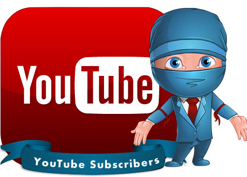 Download Youtube Subscribers - Youtube Logo Black PNG Image with No ...