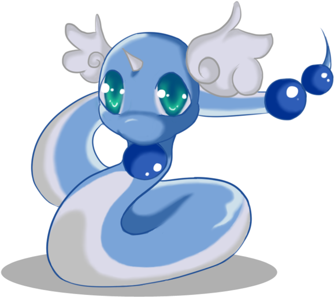 Download Chibi Dragonair By Inu Zery On Deviantart - Dragonair PNG ...