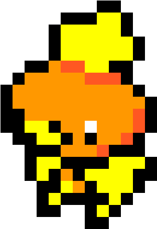 Download Torchic - Pokemon Pixel Art Starters PNG Image with No ...