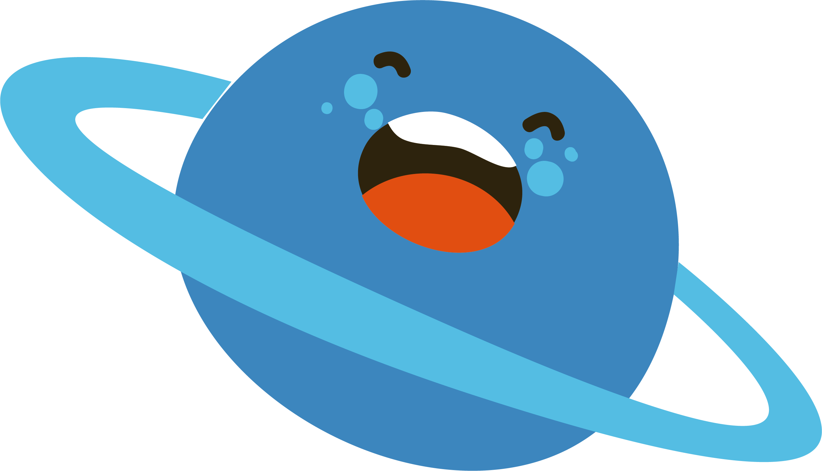 Download Ico Crying Transprent Png Free - Solar System Pun Backpack By ...